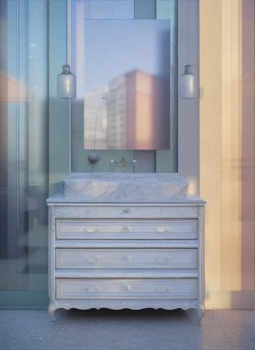 render in a photorealistic architecture