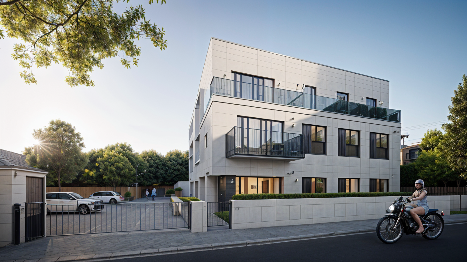 exterior shot architecture