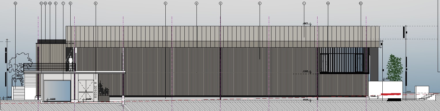 modern exterior shot panels outdoor colour ral architecture