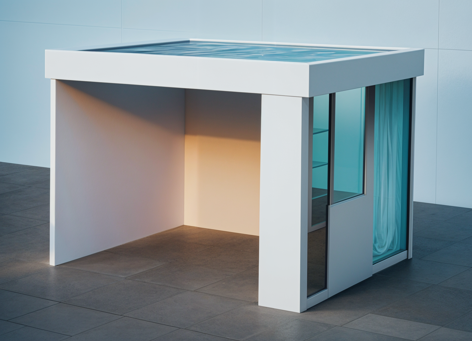 modernist exterior shot architecture