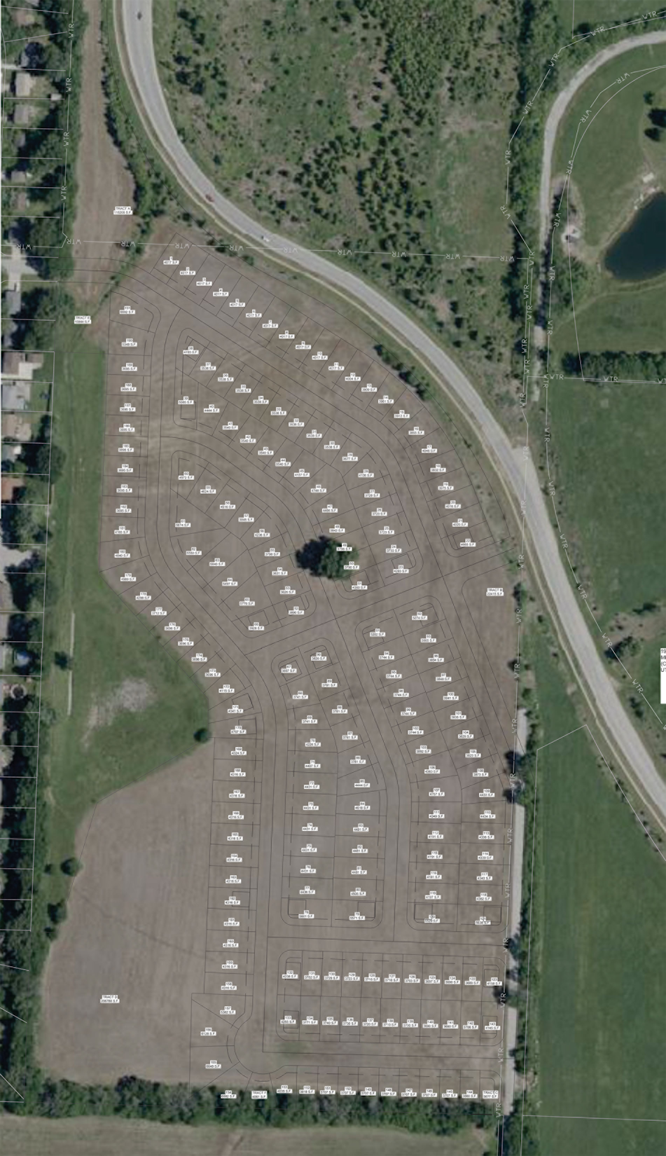 create a simple color plat map in cartoon form not photo realistic make ...