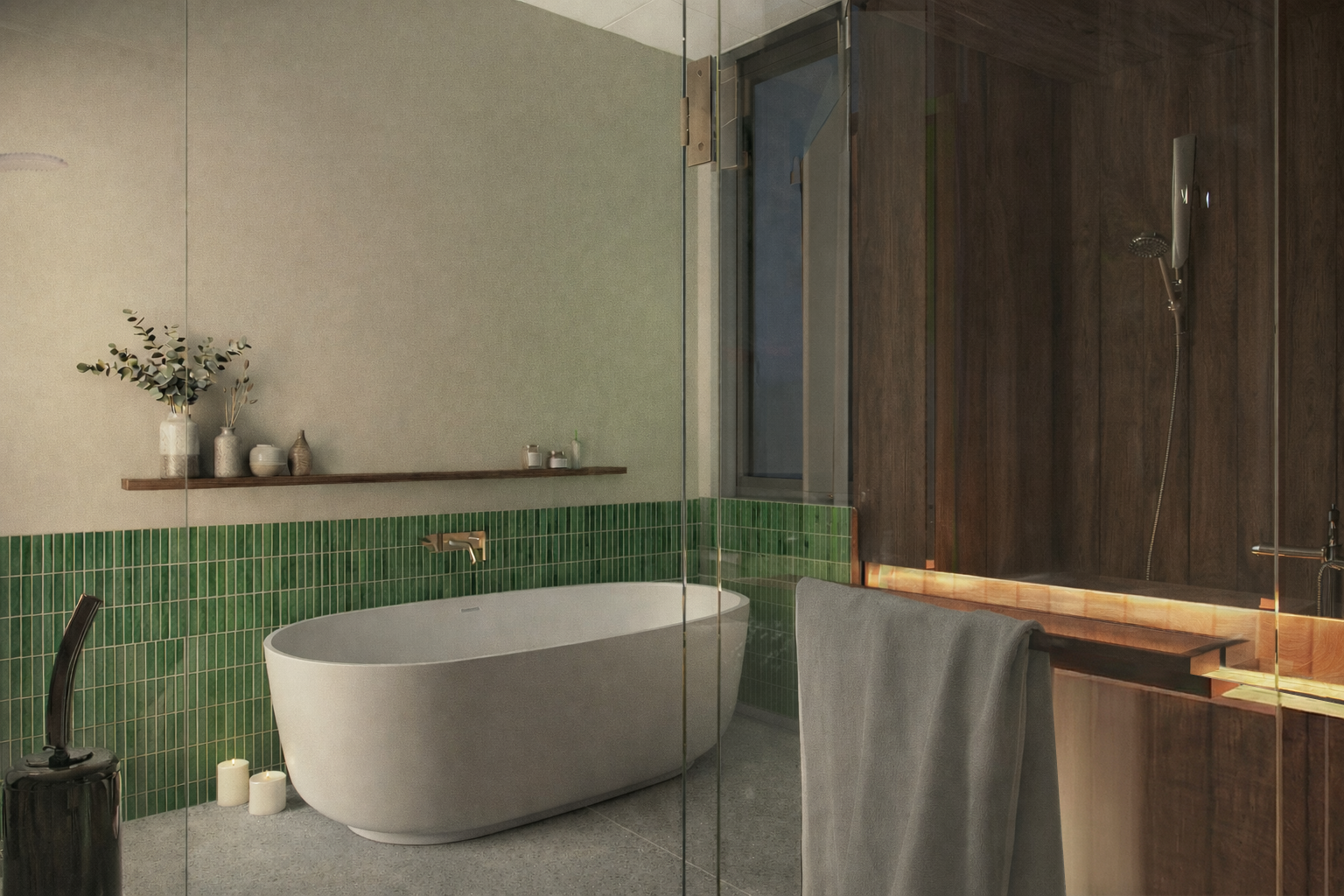 kindly change the floor color into a dark gray